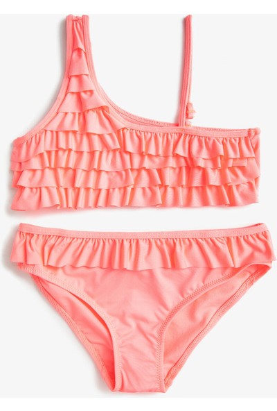 Koton Fırfırlı Bikini Takımı