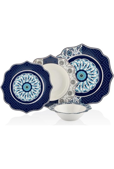 Lamedore Rio 24 Parça Yemek Takımı