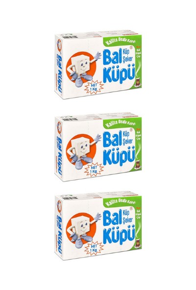 Balküpü Küp Şeker 3'li