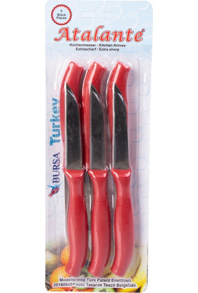Atalente Atalante Meyve Bıçağı 6 Lı Cvt.mtl.01 0124 Atalente Atalante Meyve Bıçağı 6 Lı Cvt.mtl.01 0124