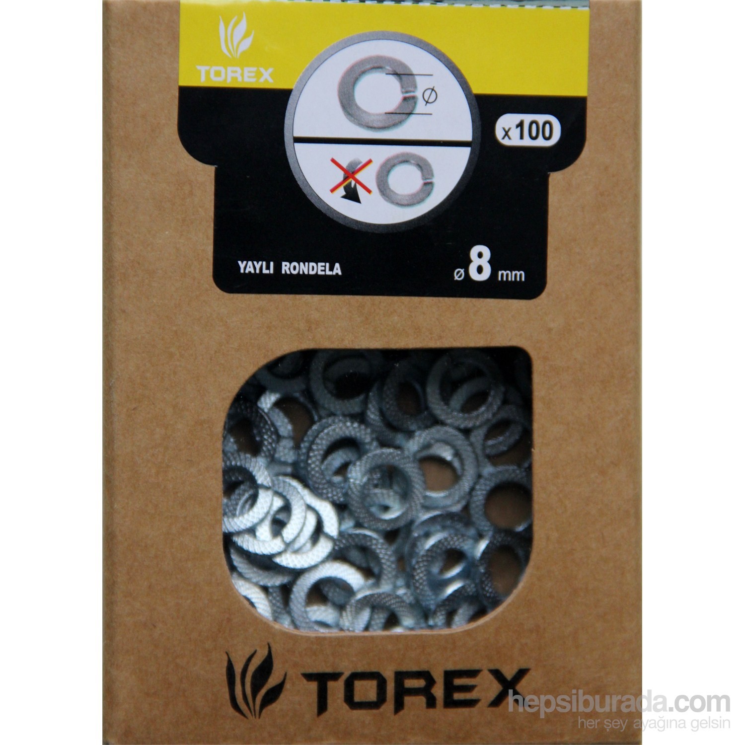 Dın 127 M8 Yaylı Rondela 100 Adet Fiyatı - Taksit Seçenekleri