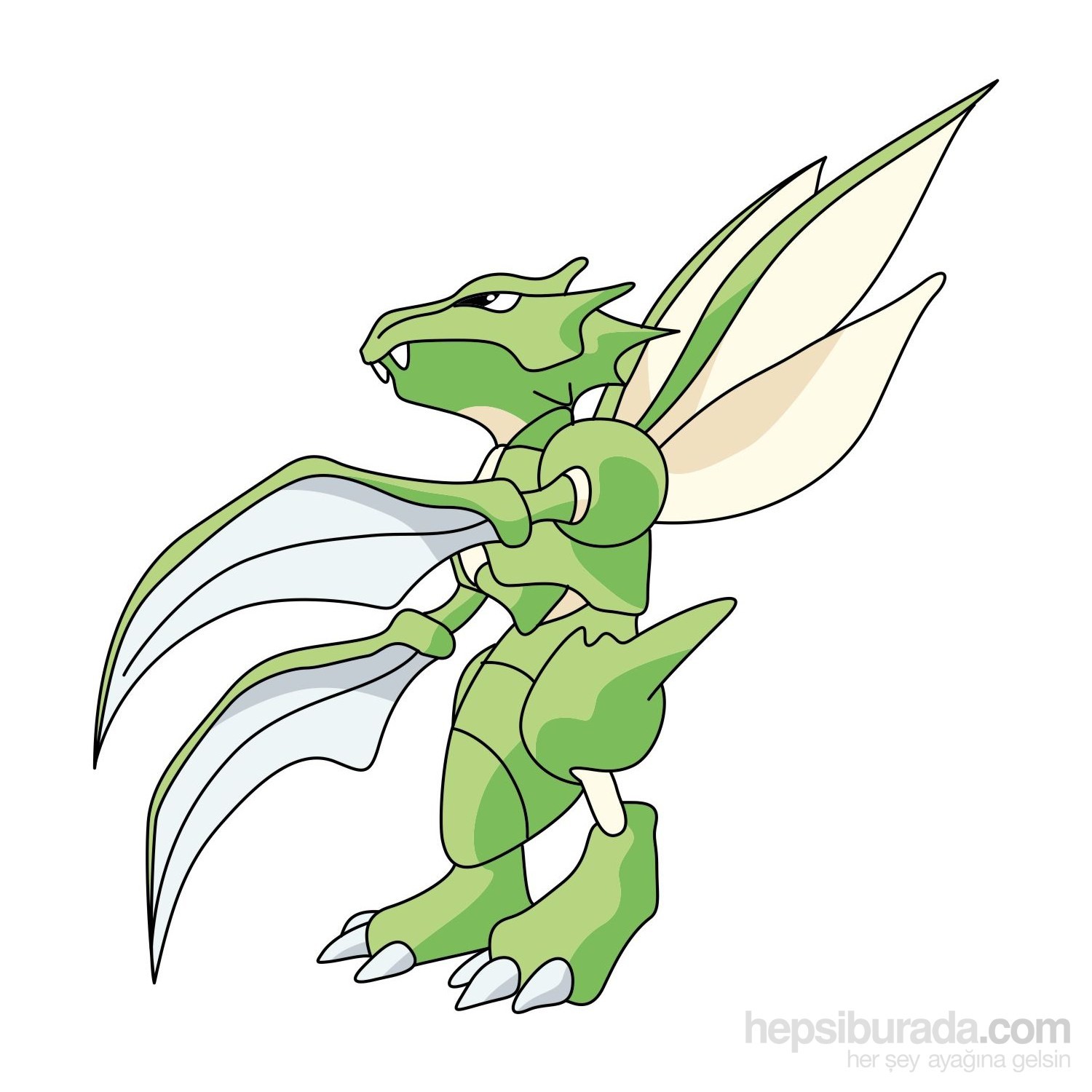 Pokemon Scyther Sticker Oto Motor Pc Etiket Fiyatı