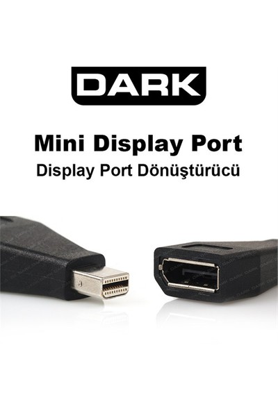 Dark Mini DisplayPort - DisplayPort Dönüştürücü (DK-HD-AMDPXDP) Dark Mini DisplayPort - DisplayPort Dönüştürücü (DK-HD-AMDPXDP)