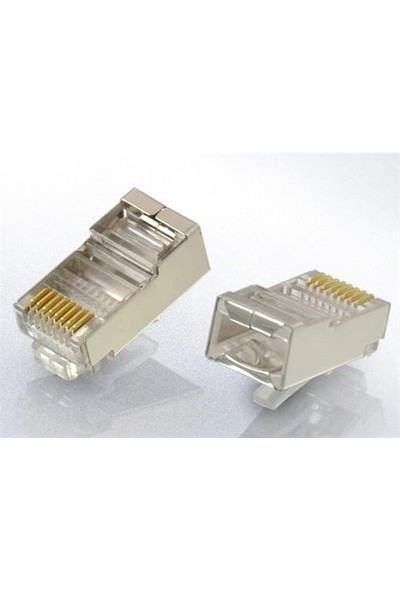 S-Link Sl-M66 Cat6 100Lük Metal Ftp Jack Pak S-Link Sl-M66 Cat6 100Lük Metal Ftp Jack Pak