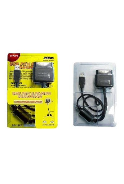 Snopy Sg-120T Usb To Ps2 Çevirici Adaptör Snopy Sg-120T Usb To Ps2 Çevirici Adaptör