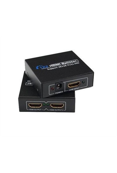 Probiel Metal Kasa 4K Uhd 3D 1.4V 2 Port Hdmı Splitter Çoklayıcı (4Kdk102)