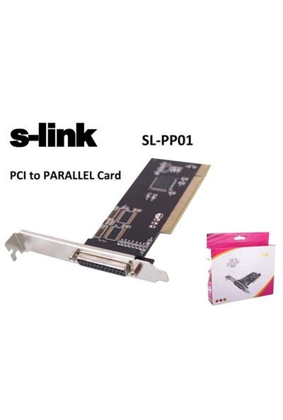 S-Link Sl-Pp01 Pcı Paralel 1 Port Kart S-Link Sl-Pp01 Pcı Paralel 1 Port Kart