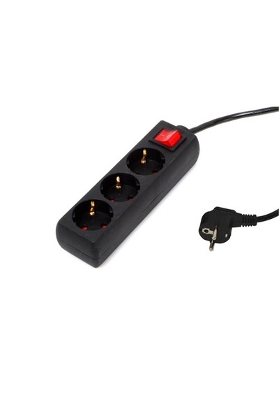 S-Link Spg8-3-15 1.5M 3Lü Akım Kor.Kutu Siyah Priz S-Link Spg8-3-15 1.5M 3Lü Akım Kor.Kutu Siyah Priz