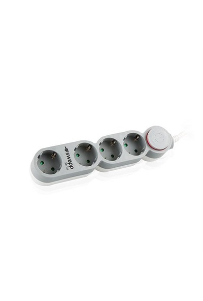 Akım Korumalı Priz Çoklayıcı Swapp 3G1.0Mm2 900 Joule 1.5M 4Lü S-Link Spg9j04 Akım Korumalı Priz Çoklayıcı Swapp 3G1.0Mm2 900 Joule 1.5M 4Lü S-Link Spg9j04