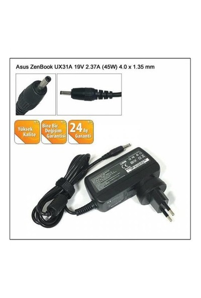 Asus 19V 2.37A (4.0-1.35) Versatil Notebook Adaptörü