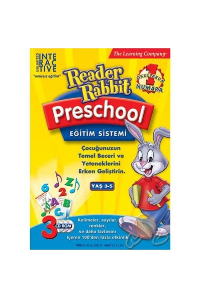 Reader Rabbit Preschool Reader Rabbit Preschool