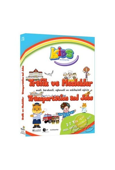 Kids Ansiklopedya Trafik Ve Meslekler