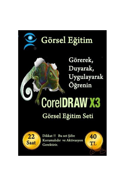 Görsel Eğitim Corel Draw X3 Eğitim Seti Görsel Eğitim Corel Draw X3 Eğitim Seti