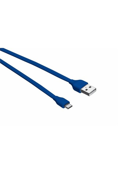 Trust 20136 Urbanrevolt Mıcro Usb Unıversal Sarj Kablosu 1M-Mavi Trust 20136 Urbanrevolt Mıcro Usb Unıversal Sarj Kablosu 1M-Mavi