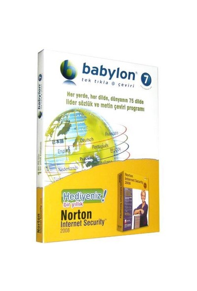 Symantec Norton Internet Security 2008 + Babylon 7 Symantec Norton Internet Security 2008 + Babylon 7