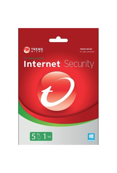 Trend Micro Titanium Internet Security 5 Kullanıcı 1 Yıl (TI00277109D) Trend Micro Titanium Internet Security 5 Kullanıcı 1 Yıl (TI00277109D)