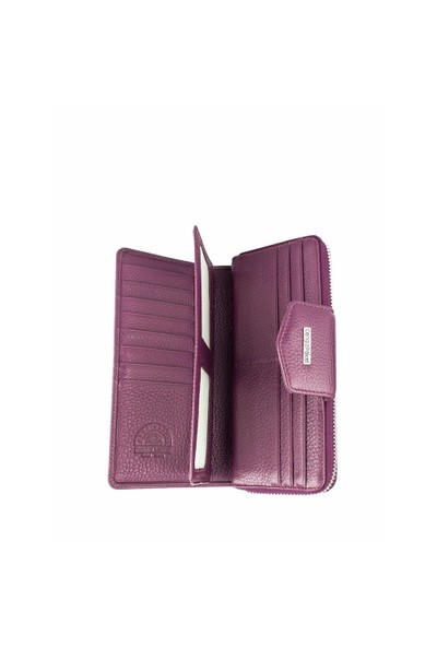 Cengiz Pakel Bayan Cüzdan Mürdüm 65133