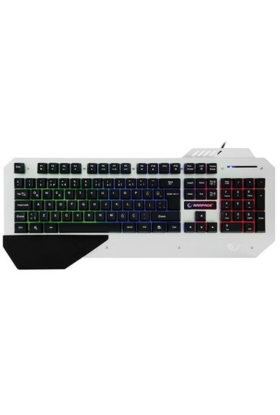 Rampage KB-R04 Siyah USB Aydınlatmalı Oyuncu Q Multimedia Klavye Rampage KB-R04 Siyah USB Aydınlatmalı Oyuncu Q Multimedia Klavye