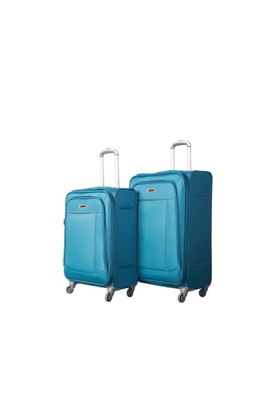 Pierre Cardin Kumaş Valiz Pc600-Set-İkili Petrol Pierre Cardin Kumaş Valiz Pc600-Set-İkili Petrol