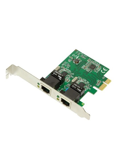 LogiLink PC0075 2 Port Gigabit LAN PCI Express Kart LogiLink PC0075 2 Port Gigabit LAN PCI Express Kart