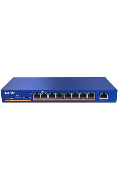 Tenda TEF1109P 9Port 10/100 8 Port PoE Switch