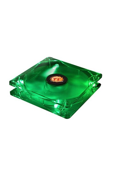 Thermaltake 120mm Thunderblade Yeşil Ledli Kasa Fanı (AF0031) Thermaltake 120mm Thunderblade Yeşil Ledli Kasa Fanı (AF0031)