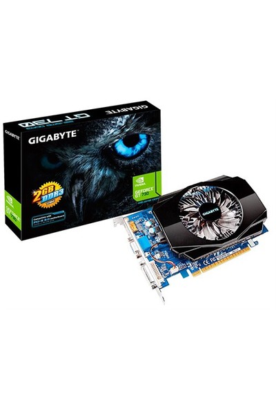 Gigabyte Nvidia GeForce GT 730 2GB 128Bit DDR3 (DX11.2) PCI-E 2.0 Ekran Kartı (GV-N730-2GI) Gigabyte Nvidia GeForce GT 730 2GB 128Bit DDR3 (DX11.2) PCI-E 2.0 Ekran Kartı (GV-N730-2GI)