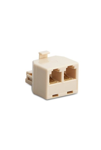 S-Link Sl-6P21 Rj11 2*F To 1*M Çoklayıcı S-Link Sl-6P21 Rj11 2*F To 1*M Çoklayıcı