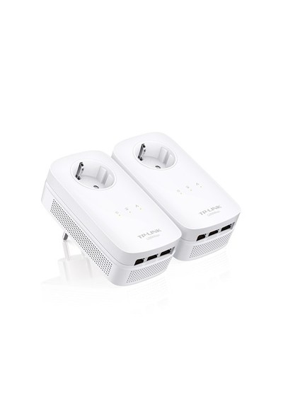 TP-LINK TL-PA8030PKIT 1200 Mbps Priz Girişli 3 Gigabit Portlu Powerline Set TP-LINK TL-PA8030PKIT 1200 Mbps Priz Girişli 3 Gigabit Portlu Powerline Set