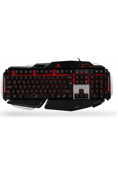 Rampage Claymore Siyah USB Gaming Q Multimedia Klavye Rampage Claymore Siyah USB Gaming Q Multimedia Klavye