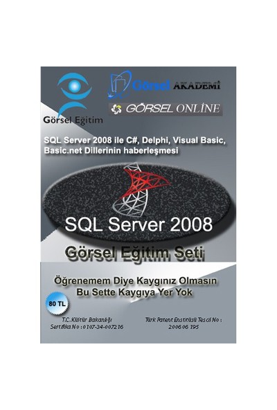 Görsel Eğitim Sql Server 2008 Eğitim Seti Görsel Eğitim Sql Server 2008 Eğitim Seti