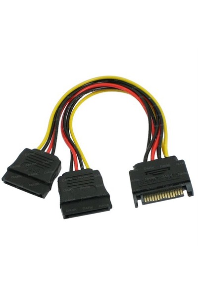 Dark P202 15Pin SATA - 2x15Pin SATA Dönüştürücü Kablo (DK-CB-P202) Dark P202 15Pin SATA - 2x15Pin SATA Dönüştürücü Kablo (DK-CB-P202)