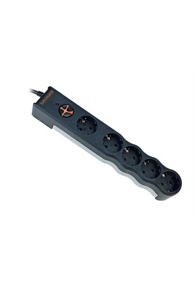 Tunçmatik Enerji Koruma Prizi Powersurge 5'li Siyah 238 JOULE 1.5MT Tunçmatik Enerji Koruma Prizi Powersurge 5'li Siyah 238 JOULE 1.5MT