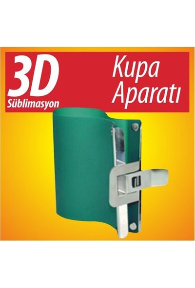 Bitmeyen Kartuş 3D Süblimasyon Kupa Aparatı Bitmeyen Kartuş 3D Süblimasyon Kupa Aparatı