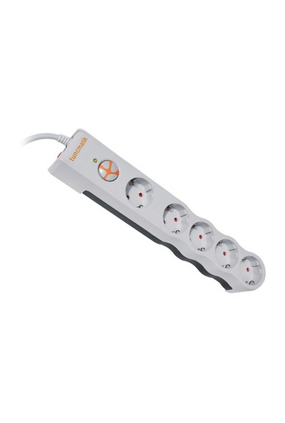 Tunçmatik Enerji Koruma Prizi Powersurge 5'li Beyaz 350 JOULE 1.5MT (TSK5094) Tunçmatik Enerji Koruma Prizi Powersurge 5'li Beyaz 350 JOULE 1.5MT (TSK5094)