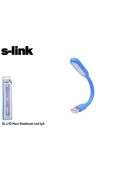 S-link SL-L10 Mavi Notebook Led Işık S-link SL-L10 Mavi Notebook Led Işık