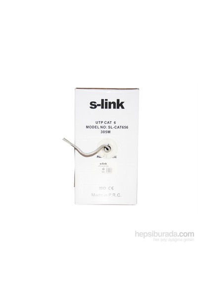 S-Lınk Sl-Cat656 Cat6 Patch 305Mt 23Awg Kablo S-Lınk Sl-Cat656 Cat6 Patch 305Mt 23Awg Kablo