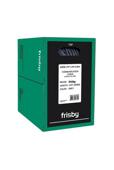 Frisby FNW-CAT622 CAT6 24 AWG 305M Kablo Frisby FNW-CAT622 CAT6 24 AWG 305M Kablo