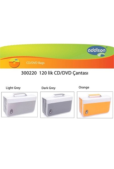 Addison 300220 120 Lik Cd Çantası Addison 300220 120 Lik Cd Çantası