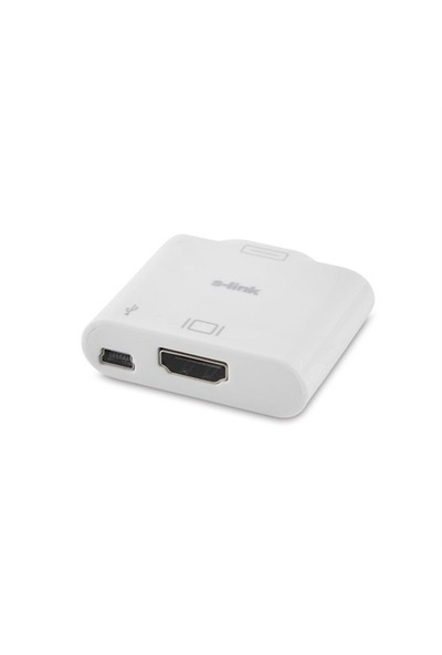 S-Link IP-515 iPad HDMI + Usb Şarj Konnektör