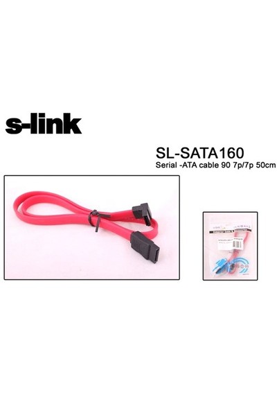 S-Link Sl-Sata160 50Cm Sata L Kablosu