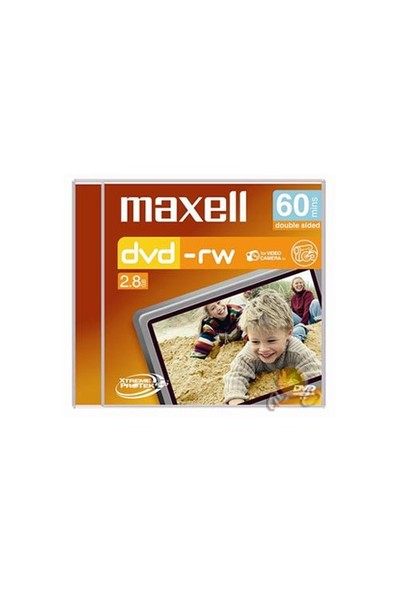 Maxell Mini DVD-RW Camcorder 60MIN Hg N/C Jewel Case Maxell Mini DVD-RW Camcorder 60MIN Hg N/C Jewel Case