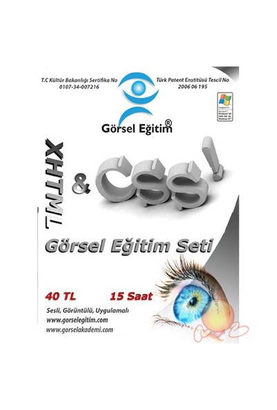 Görsel Eğitim CSS & XHTML Görsel Eğitim CSS & XHTML