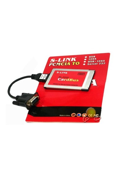 S-link PCMCIA To RS232 Kart S-link PCMCIA To RS232 Kart