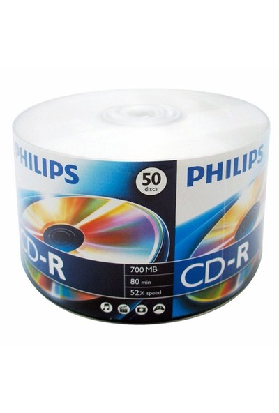 Philips CD-R 50'li 700MB 52x Spindle Philips CD-R 50'li 700MB 52x Spindle