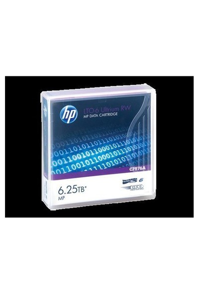 Hp C7976a - Hp Lto6 Ultrıum 6.25Tb Rw Data Cartrıdge