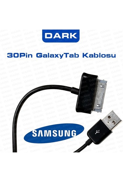 Dark Samsung Galaxy TAB/TAB 2 Serisi Tabletler İçin 1m USB Şarj ve Data Kablosu (DK-CB-USB2GALAXY) Dark Samsung Galaxy TAB/TAB 2 Serisi Tabletler İçin 1m USB Şarj ve Data Kablosu (DK-CB-USB2GALAXY)