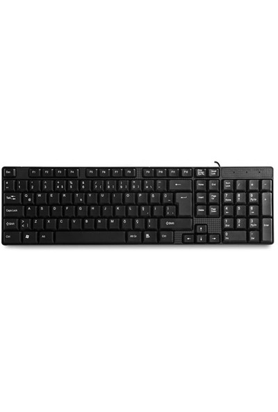 Everest Kb-871U Q Usb Siyah Standart Klavye Everest Kb-871U Q Usb Siyah Standart Klavye
