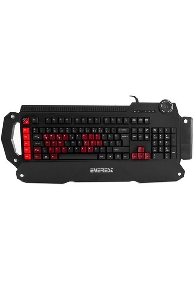 Everest DLK-5115 Siyah USB Makrolu Gaming Q Multimedia Oyuncu Klavye Everest DLK-5115 Siyah USB Makrolu Gaming Q Multimedia Oyuncu Klavye
