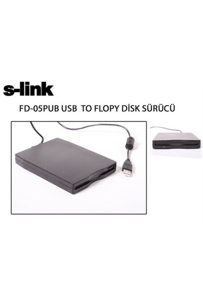 S-Link Fd-05Pub Floppy To Usb Harici Disket Sürücü